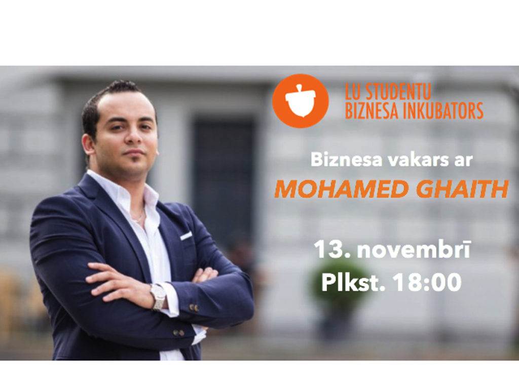Mohamed Ghaith – Technology Entrepreneur, Investor & Innovator ...